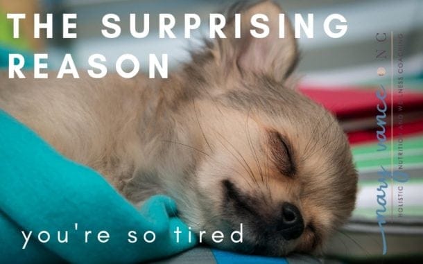 The Surprising Reason You're So Tired - Mary Vance, NC